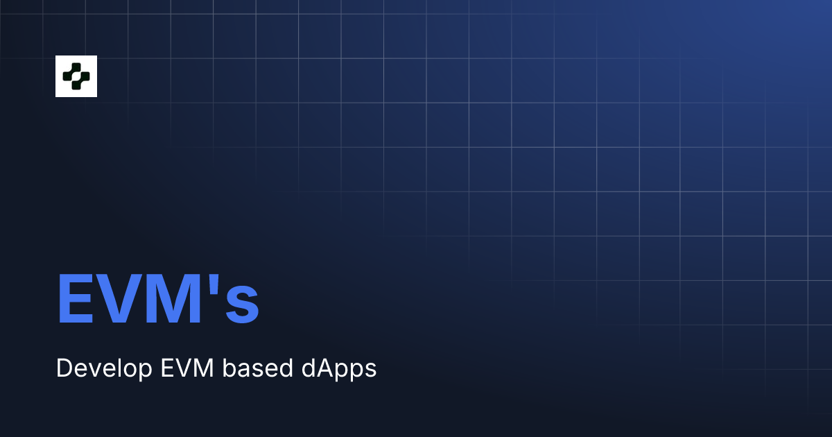 EVM's | Ctrl Wallet - Documentation