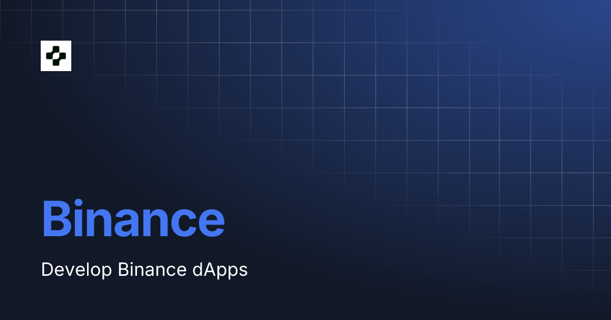 Binance | Ctrl Wallet - Documentation